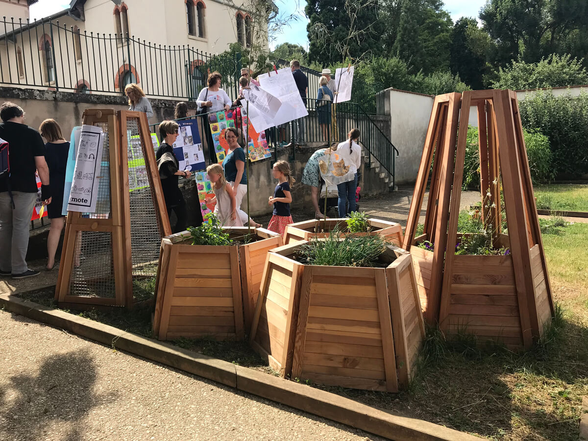 Îlot de compostage urbain - DEFI-Écologique